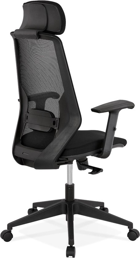 Zwarte ergonomische design bureaustoel 'VEKTOR' | bol
