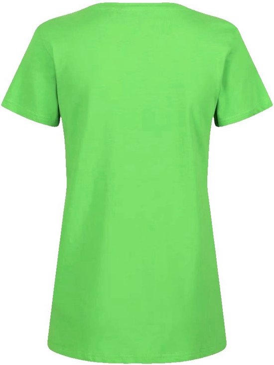 Het Regatta Filandra VI T-shirt met korte mouwen - dames - Coolweave - katoen - Groen | bol