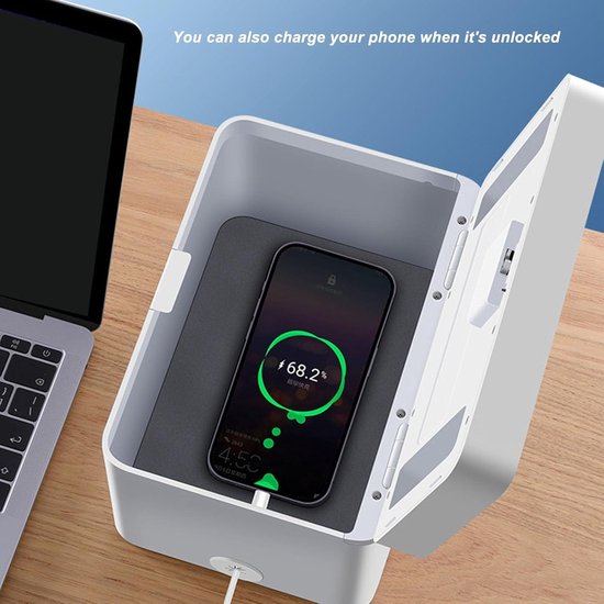 Getimede Lockbox Telefoonlockbox met Timer Zelfbedieningscontainer ...
