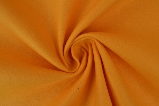 Vilt stof - 1mm dik vilt - 1 meter - Per meter - Okergeel | bol