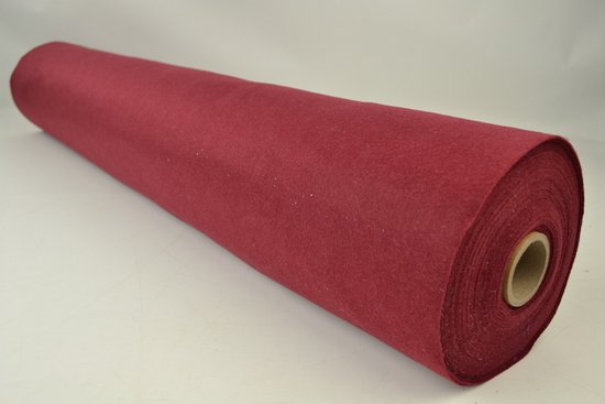 Tissu Feutre - Feutre 1mm d'épaisseur - 1 mètre - Au mètre - Rouge ...
