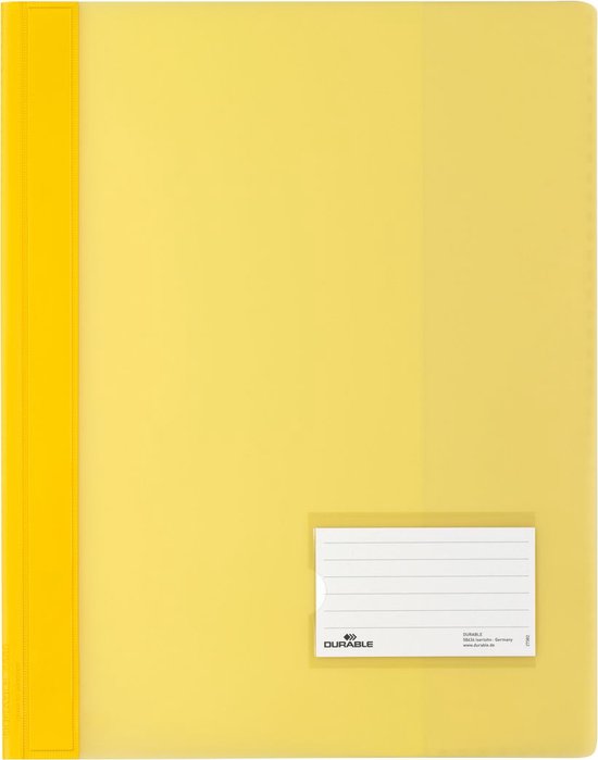 DURABLE Premium zichtmap, voor A4, hard pvc, 25 stuks | bol