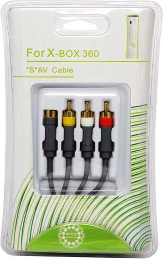 S-terminal/AV-terminal naar de XBOX 360-interface | bol