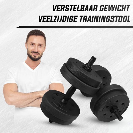 Fitby Dumbells - Dumbbells - Gewichten set - Verstelbare Dumbells ...