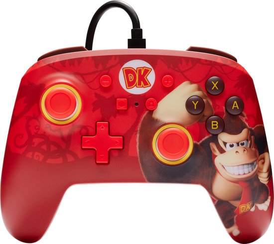 PowerA Geavanceerde Bedrade Controller voor Nintendo Switch - Donkey ...