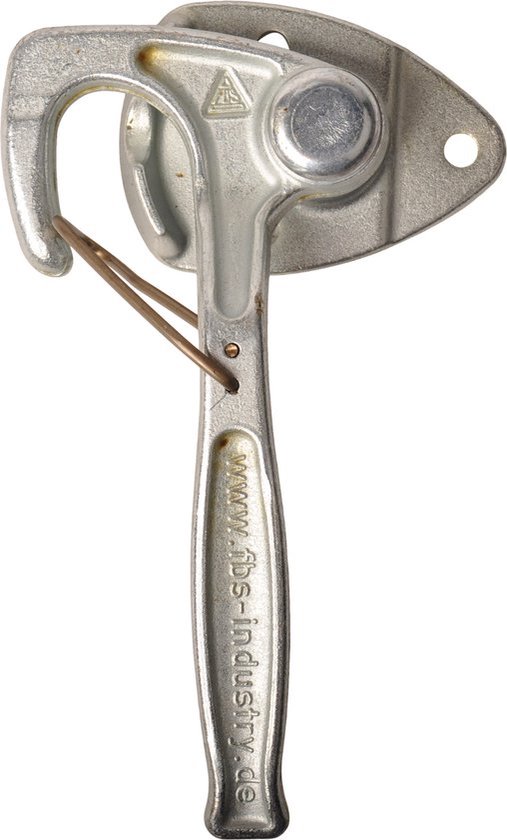 Klepsluiting rechts met RVS veer nr. 1 - Klephaak sluiting - 200 mm ...