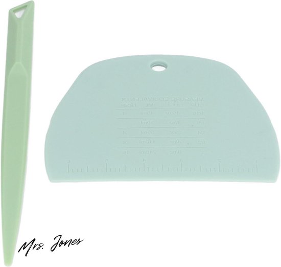 Mrs. Jones Deegschraper Food Grade Bench Scraper - Bakken ...