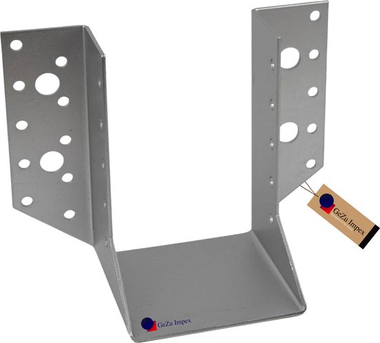 GEZU IMPEX Balkdrager 80 x 120 mm Gegalvaniseerd | bol