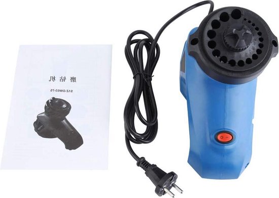 Elektrische Boorpuntenslijper Groot Slijpwiel Boor Slijpen Ontluchter ...