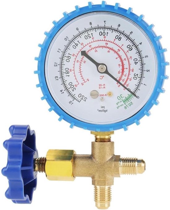 Airconditioning manometer voor het opladen - R410A R22 R134A R404A ...