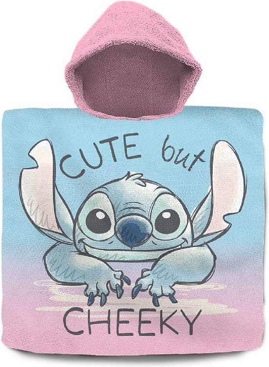 Disney Lilo & Stitch Badponcho - Katoen - Poncho - Handdoek - Strand ...