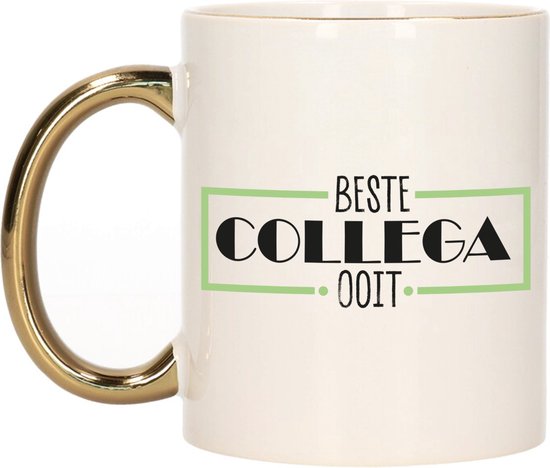 Bellatio Decorations Cadeau mok voor collega - beste collega ooit ...