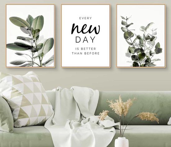 Goodivery ® Modern Boho Poster Set van 3 Stuks voor Stijlvolle ...