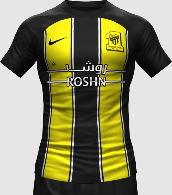 Nike Al Ittihad FC - Kit de football - Domicile 2023-24 - Maillot et ...
