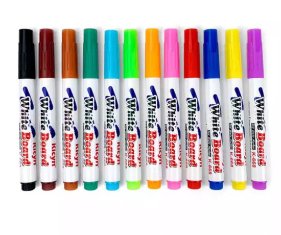 Waterstiften- 8 stiften- Drijvende inkt- Water Pennen- Stiften- Magisch ...