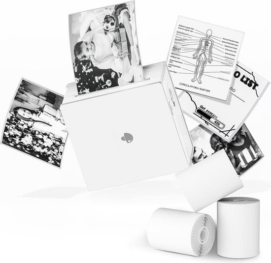 Mini Draagbare Printer M02 Thermische Bluetooth Pocket Printer Voor ...