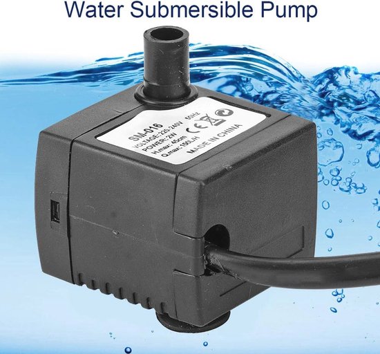 Mini dompelbare waterpomp voor aquaria en vijvers - ultrastille ...