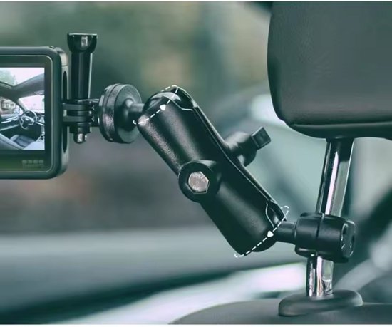 Voertuig Auto Hoofdsteun Camera Mount Houder Voor Pov Gelede Actie Cam ...