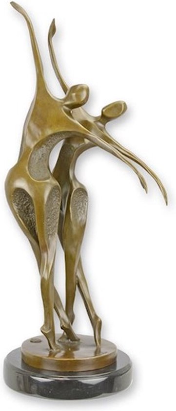 Dansend Koppel Sculptuur - Moderne Kunst - Bronzen Beeld - Brons Kunstwerk - Modern... | bol