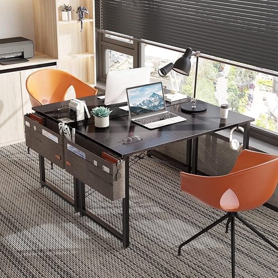 computer bureau, ruimtebesparend / Eenvoudige montage / Monitor Stand | bol