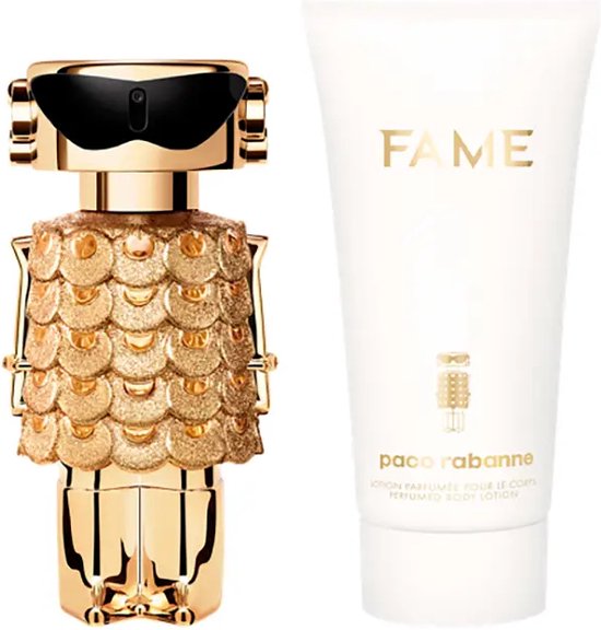 Paco Rabanne Fame Intense Giftset - 50 ml eau de parfum spray + 75 ml bodylotion -... | bol