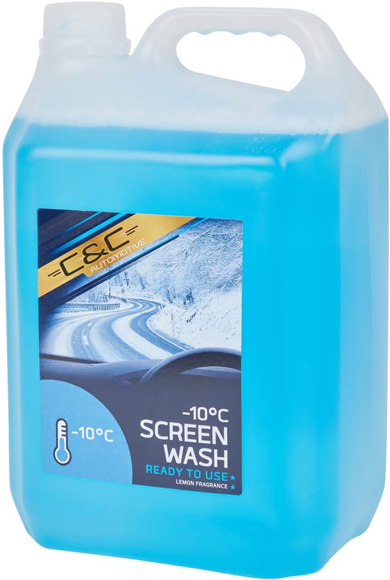 Screen wash -10 Ready to Use - Lemon - Ruitensproeier - Antivries - 5 ...