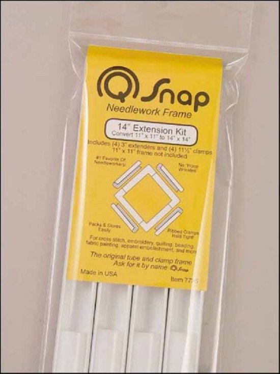 Q-Snap 3 inch vergrootset (extention set/4 voor de 11 inch (28cm)Q-snap) Maak van uw... | bol