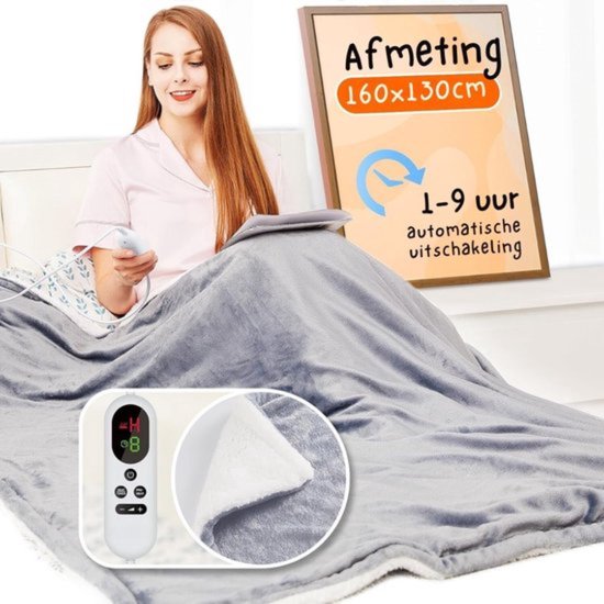 Elektrische deken - Electrische Deken 1 persoons met ...
