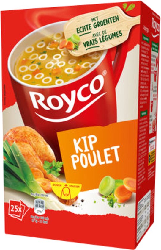 Soep royco kip classic 25 zakjes | bol