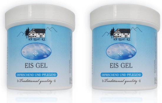 2 x Eis Gel met Kamfer, Mentol en Eucalyptus 250ml | bol