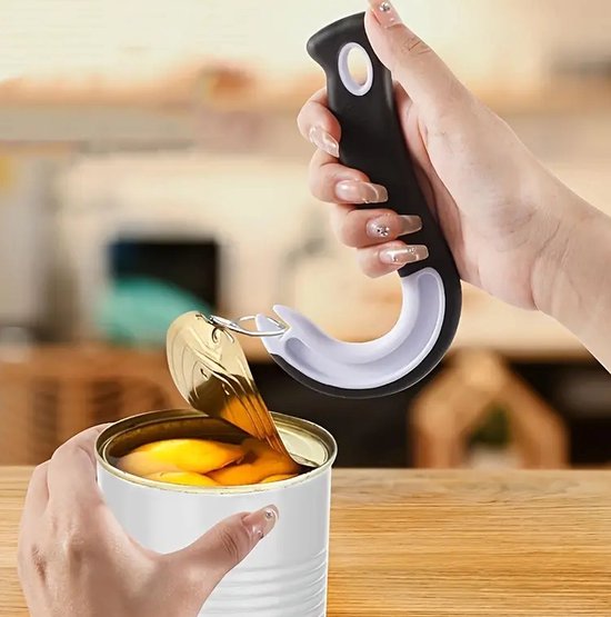 Handmatige Ergonomische Blikopener I Opener Met Haakvormig Uiteinde I ...