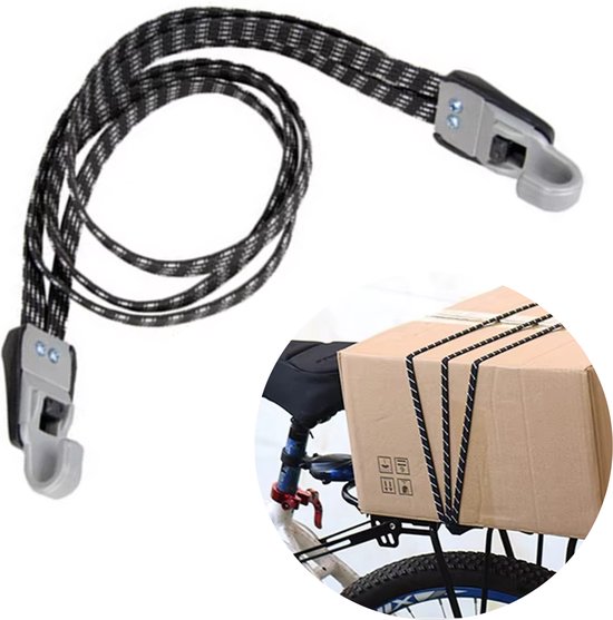 Snelbinders Fiets - Bagagebinder met Haak - Snelbinders met Haak ...