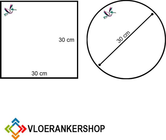 Vloerankers - 12 stuks - 30cm - Stevige Grondankers voor Opstellingen | bol