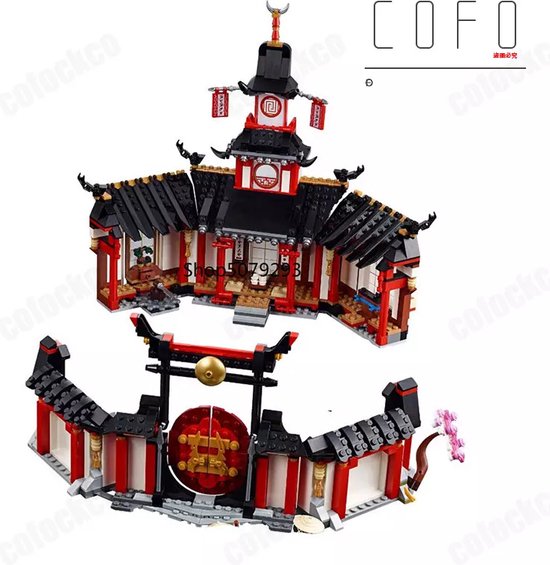 COFO - Ninja - Monastery of Spinjitzu - Bouwstenen - 70670 - Compatibel ...
