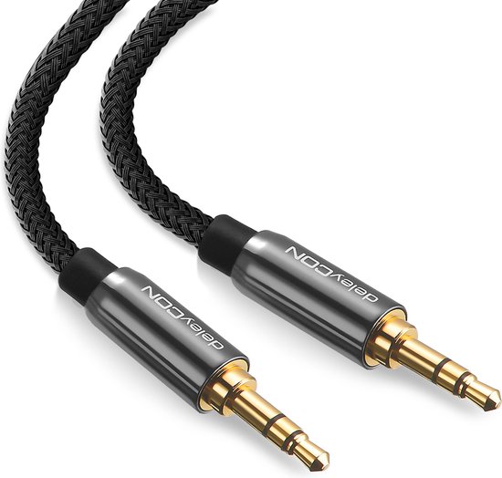 deleyCON MK-MK958 audio kabel 2 m 3.5mm Zwart | bol