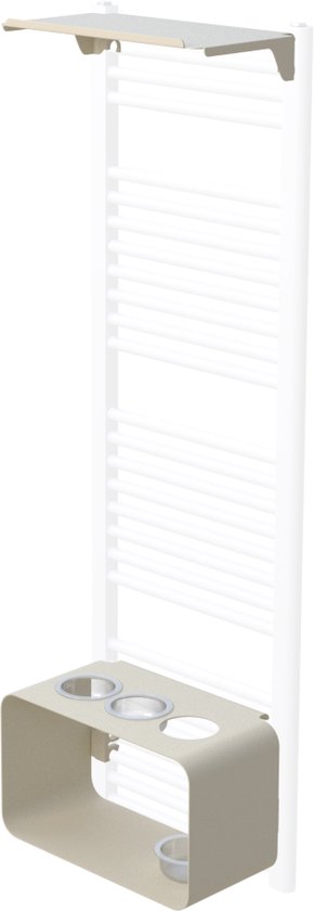 Design accessoire hanger radiator EZ-Home - TRAVEL SET 600 BEIGE | bol.com