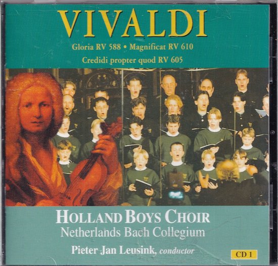 Gloria RV 588, Magnificat RV 610, Credidi propter quod RV 605 - Antonio ...