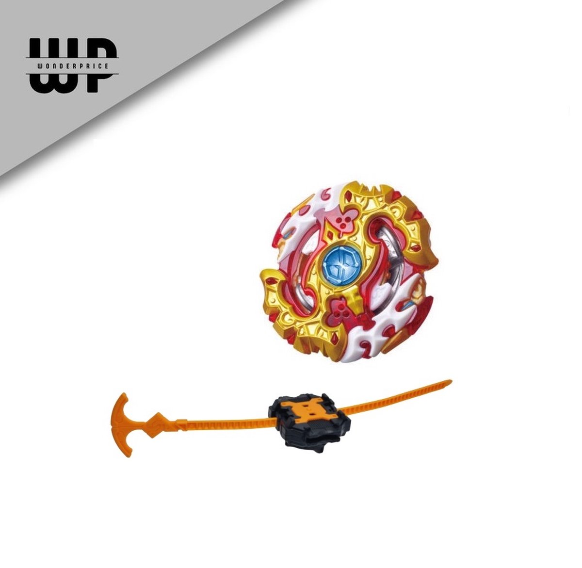 BurstTop Beyblade B-100 Metal Version Starter met Launcher compleet ...