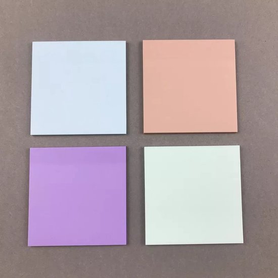 Transparent Sticky Notes Post it - Transparant Plaknotitie - Groen - 1 ...