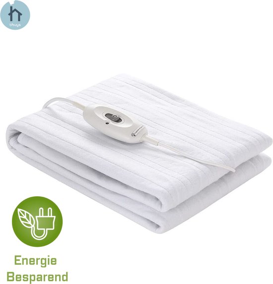 Elektrisch Deken - Warmte Deken 3 Standen - Elektrisch Deken Wasbaar ...