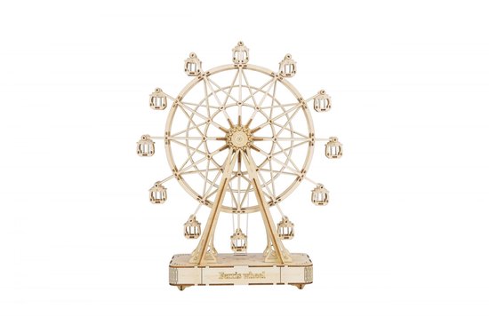 Robotime Modelbouwpakket Ferriswheel 16,5 Cm Hout 120-delig | bol
