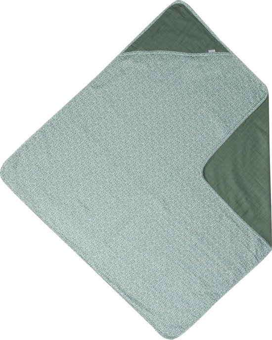 bébé-jou Hydrofiel badcape - Sepp - 75x85 cm - Bamboe en zacht | bol