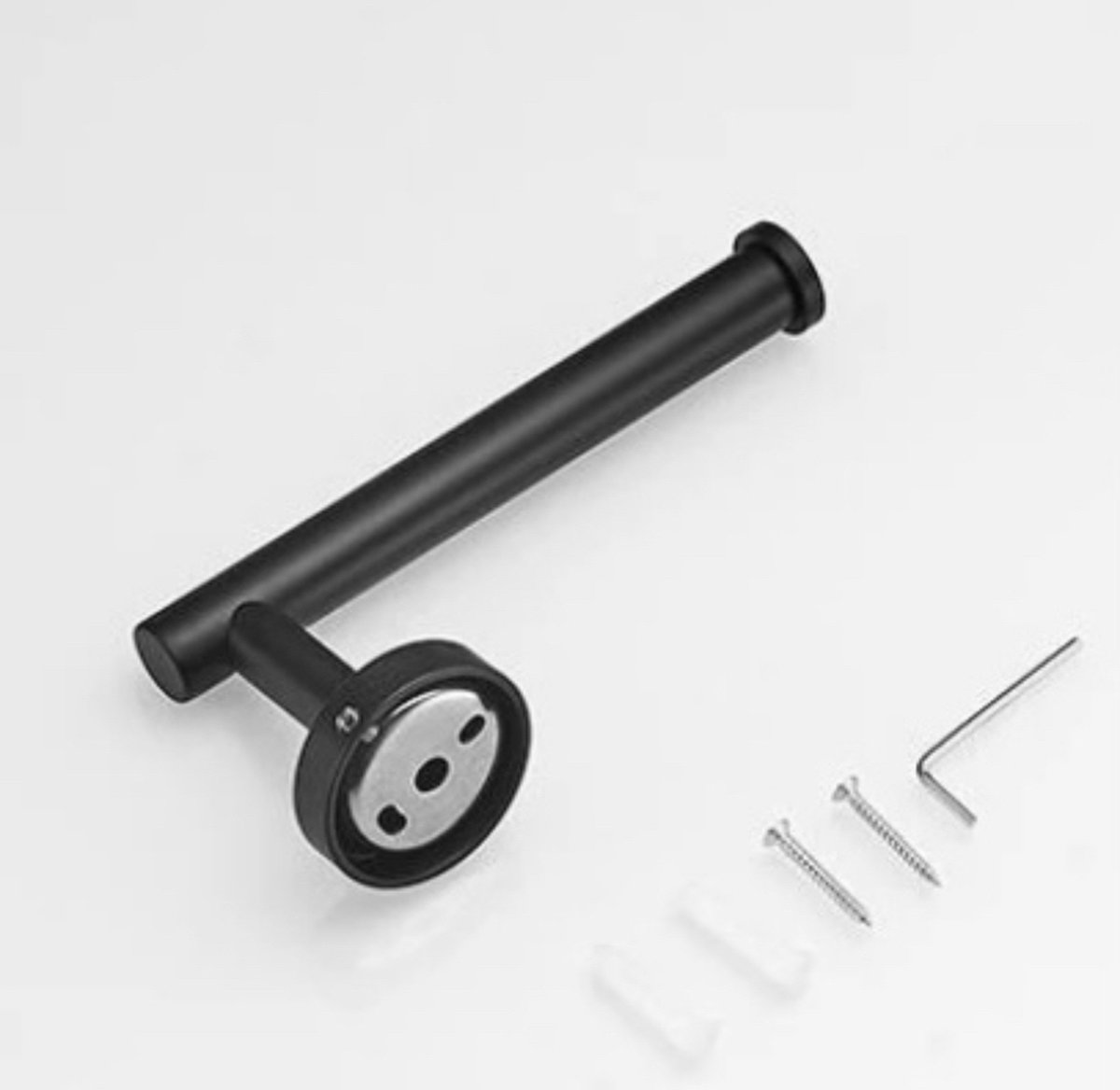 Wc Rol Houder Zwart - Toiletrolhouder – Industrieel – Hangende Wc ...