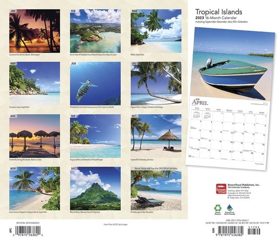 Tropical Islands Kalender 2023 Deluxe | bol.com