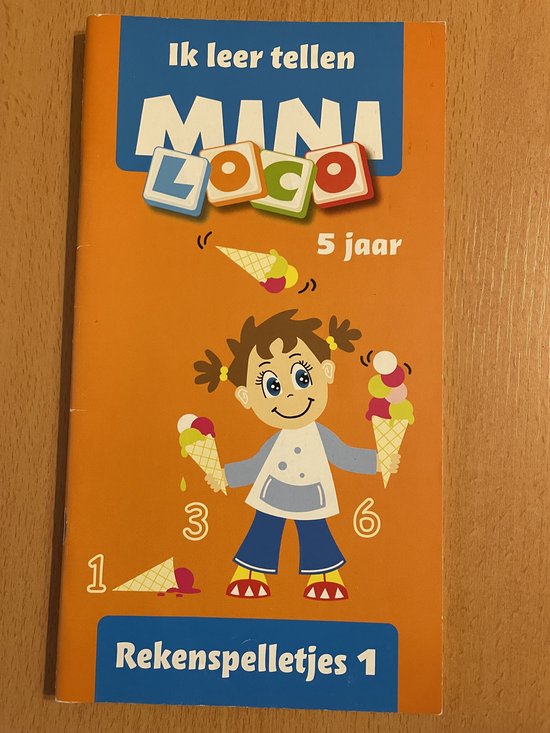 Noordhoff Uitgeverij Mini Loco 1 Ik kan tellen Rekenspelletjes - vanaf ...