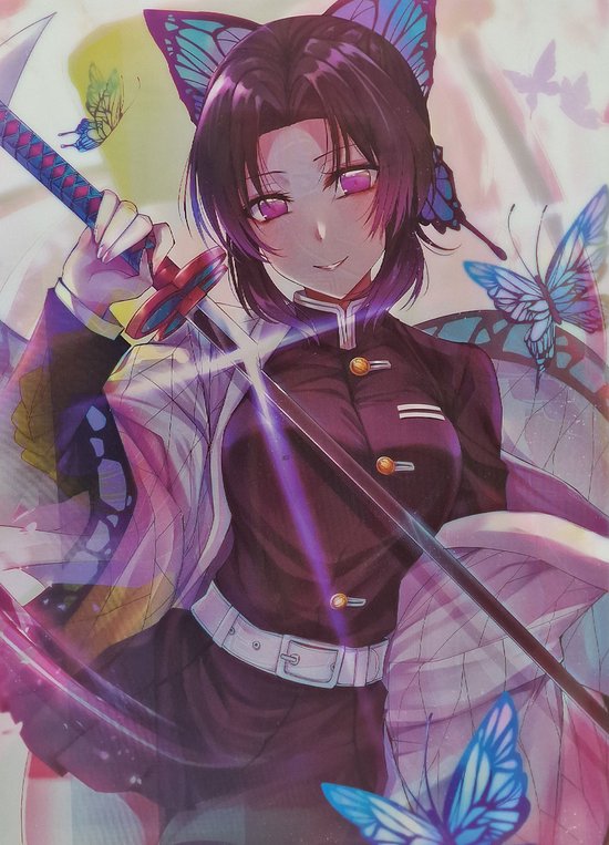 Demon Slayer | 2-in-1 | Hashira | Kanae | Mitsuri | 3D Poster | Anime ...