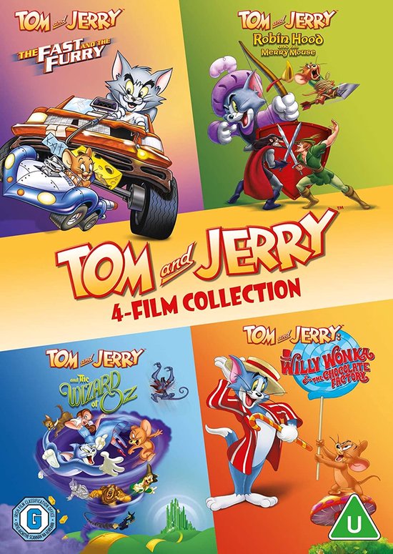 Tom and Jerry 4-Film Collection [2022] (niet NL ondertiteld of NL ...