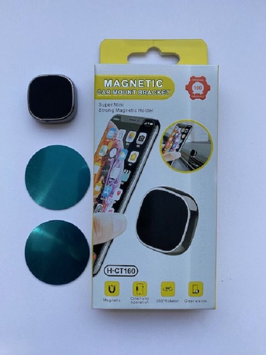 Super Mini Sterk Magneet Auto Houder - Universele Auto Houder ...