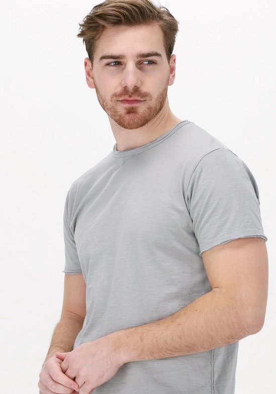 Dstrezzed Mc Queen Basic Tee Slub Jersey Polo's & T-shirts Heren - Polo shirt - Beige... | bol