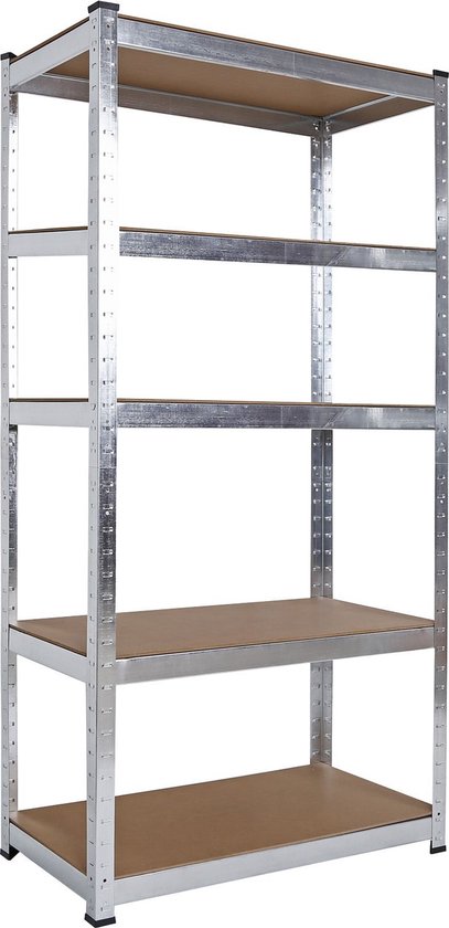 Stellingkast 90x60x180cm opbergrek XL kelderrek | bol.com